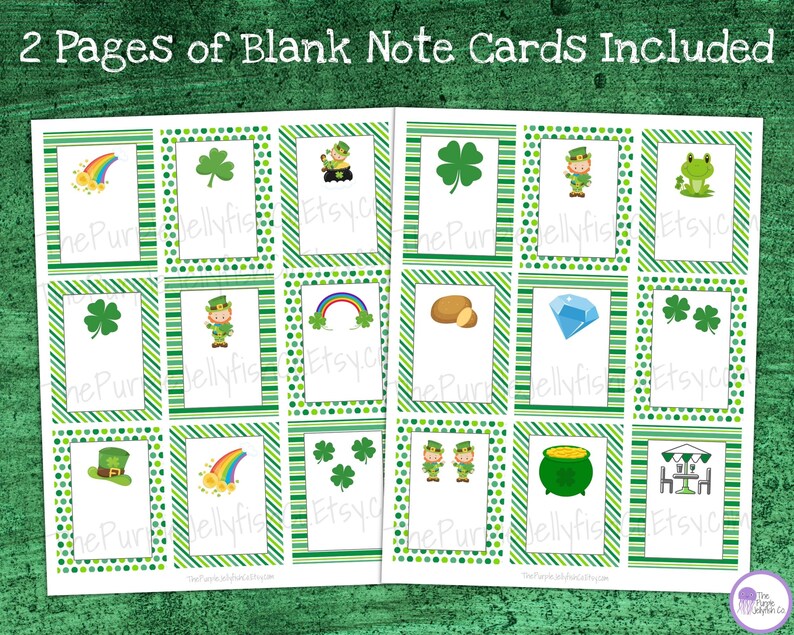 St Patricks Day Lunchbox Notes for Kids Lunch Box Jokes, School Lunch ...