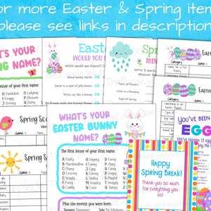 Easter Word Search Printable, Spring Activities for Kids & Adults ...