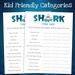 Shark Think Fast Game, Summer Activity Printable, Shark Week Game ...