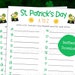 A to Z Game St Patricks Day, Printable St Patricks Day Game for Kids ...