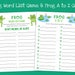 Frog Game Bundle, Printable Games for Kids, Frog Birthday Party Ideas ...