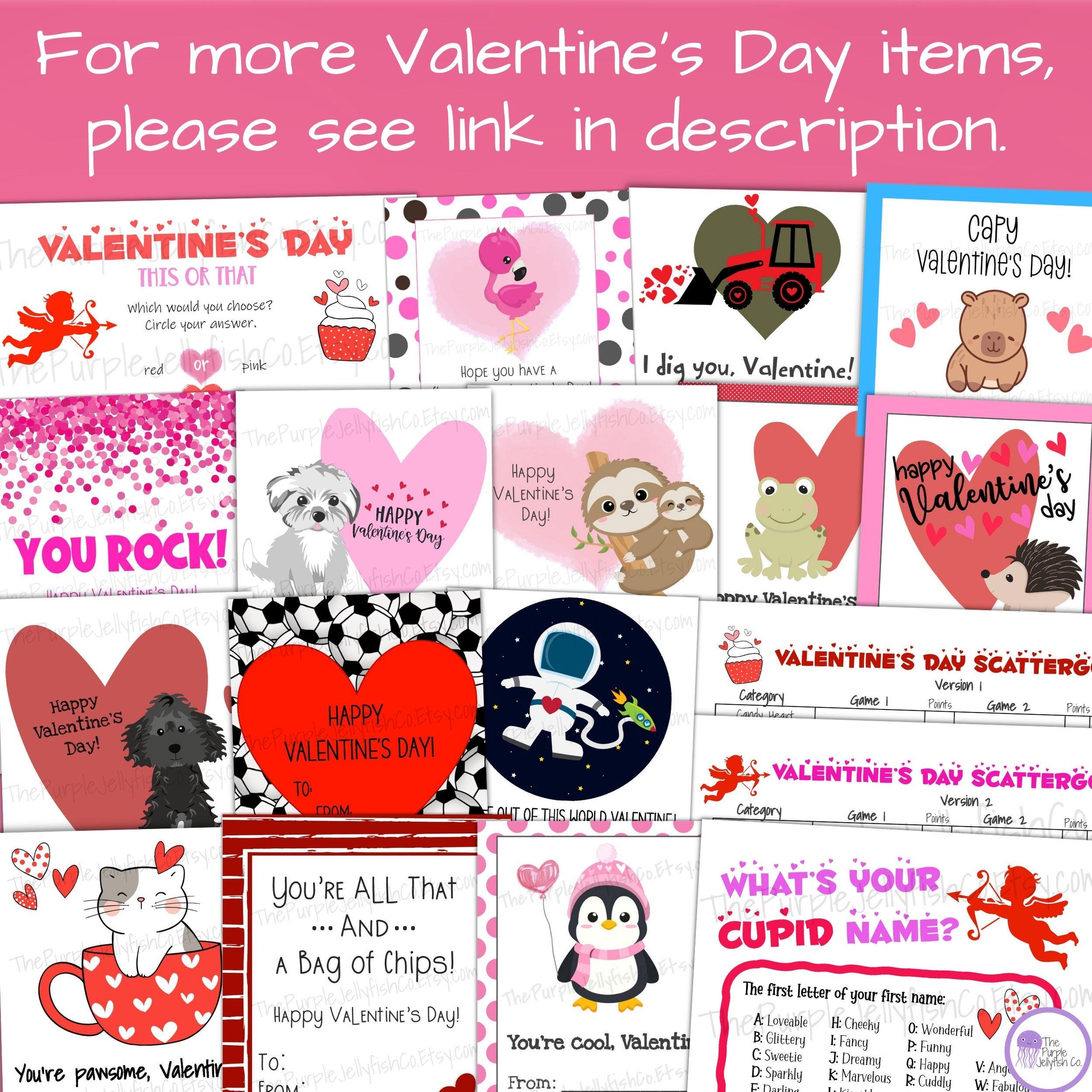 Valentine Would You Rather Game, Valentines Games for Kids Classroom ...