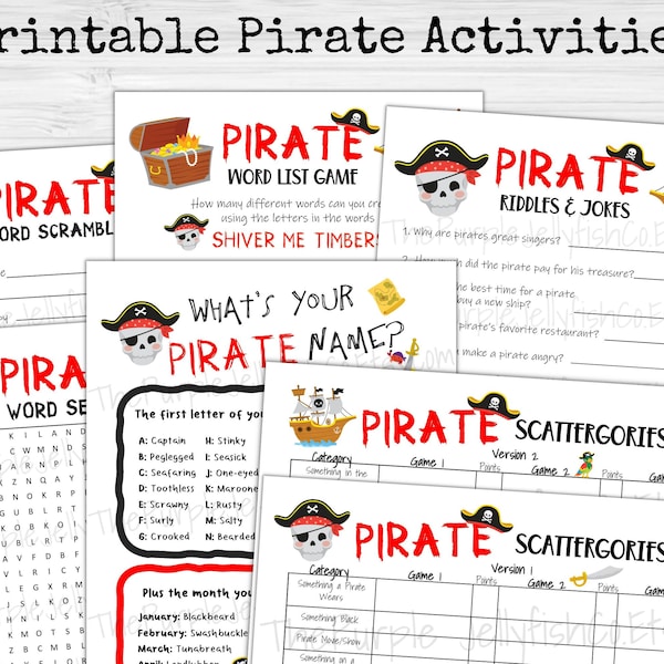 Talk Like a Pirate - Etsy