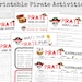 Pirate Games for Kids, Pirate Printables, Talk Like a Pirate Day ...