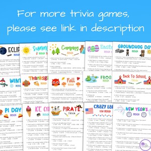 Hawaii Trivia Game Printable Luau Party Idea, Hawaiian Themed Quiz ...