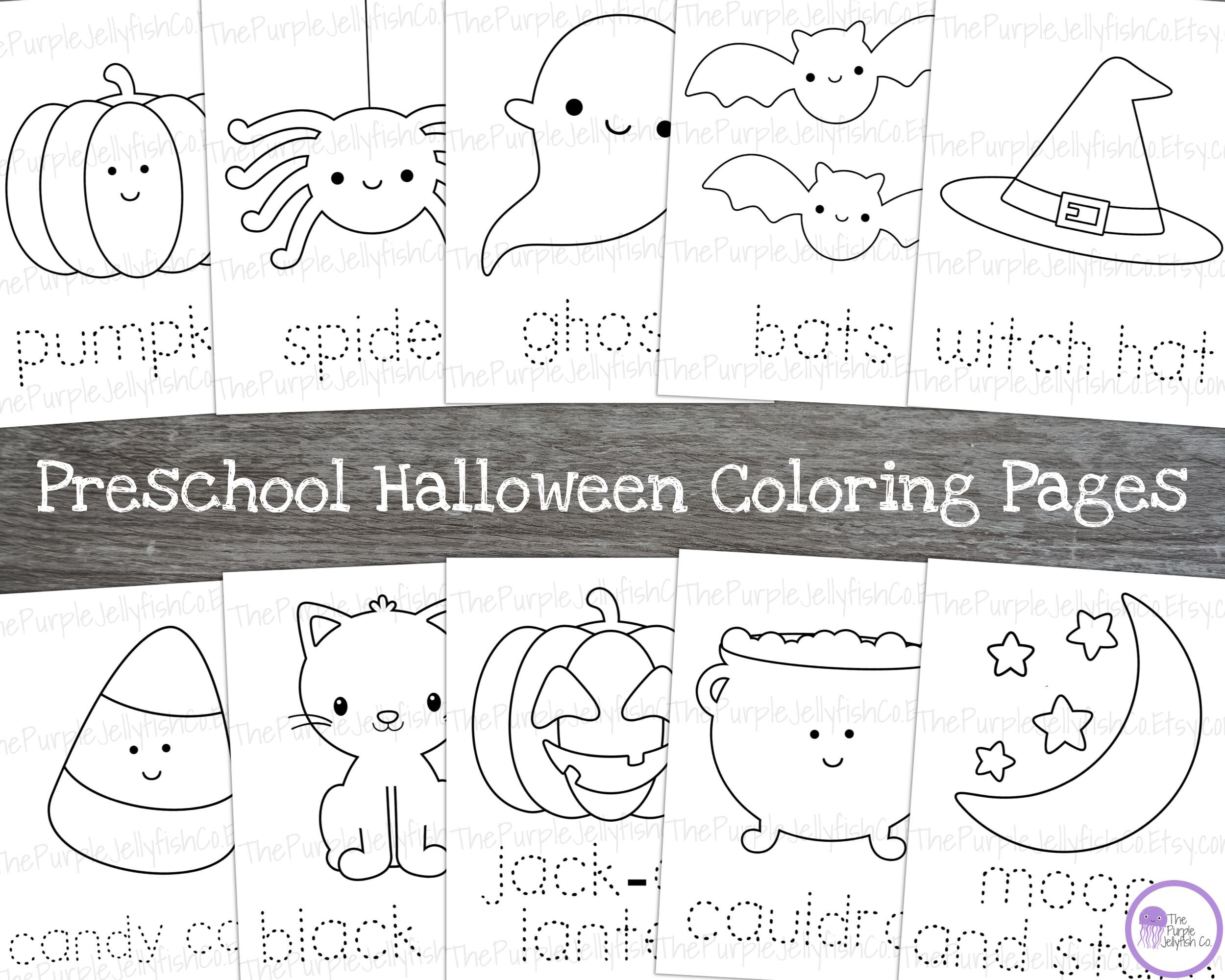 Halloween Coloring Pages for Kids, Coloring Pages Printable, Halloween ...