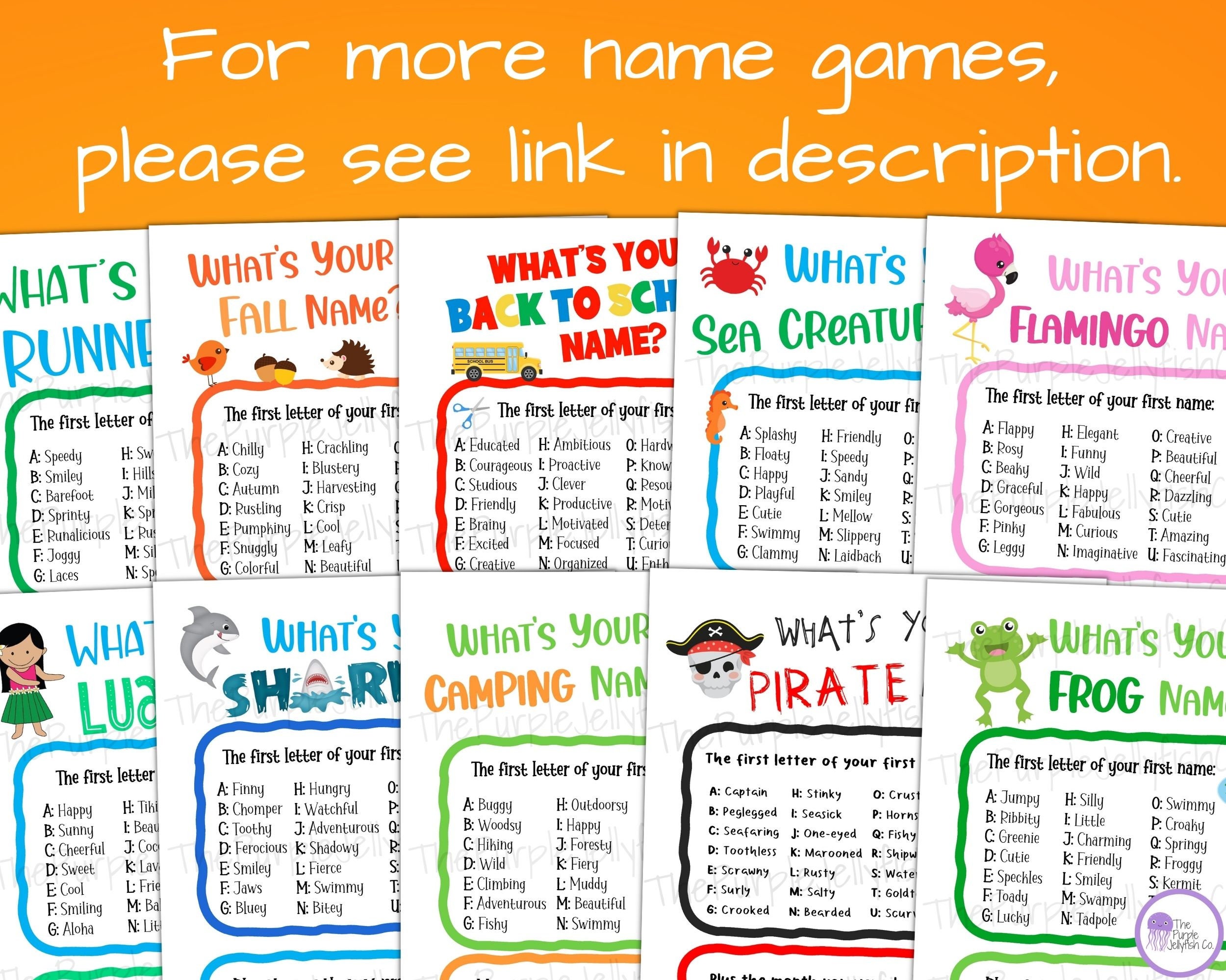 Popsicle Party Idea, What's Your Name Game Sign Name Tags, Summer Decor ...