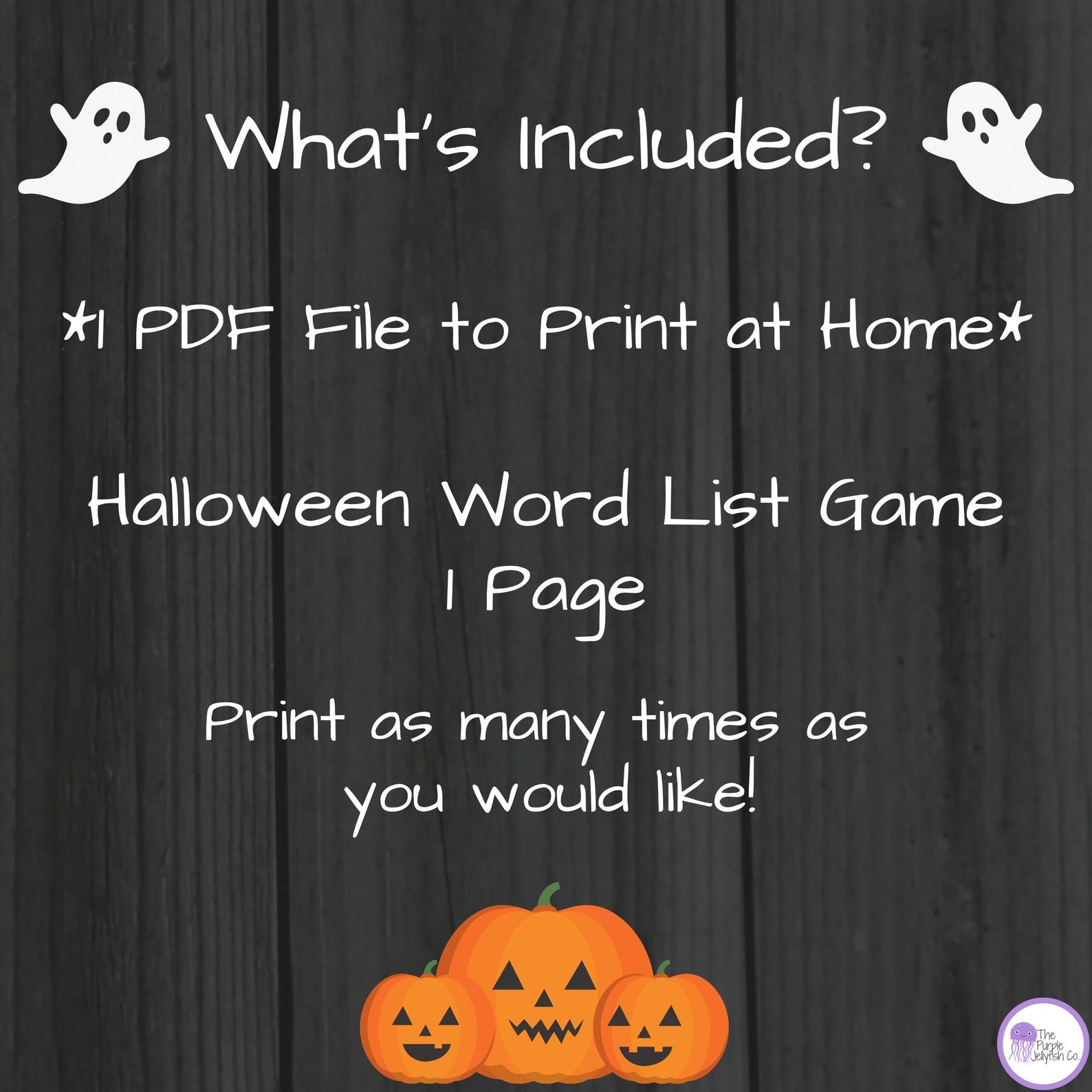 Halloween Word Unscramble Printable Halloween Game for Kids Teens ...
