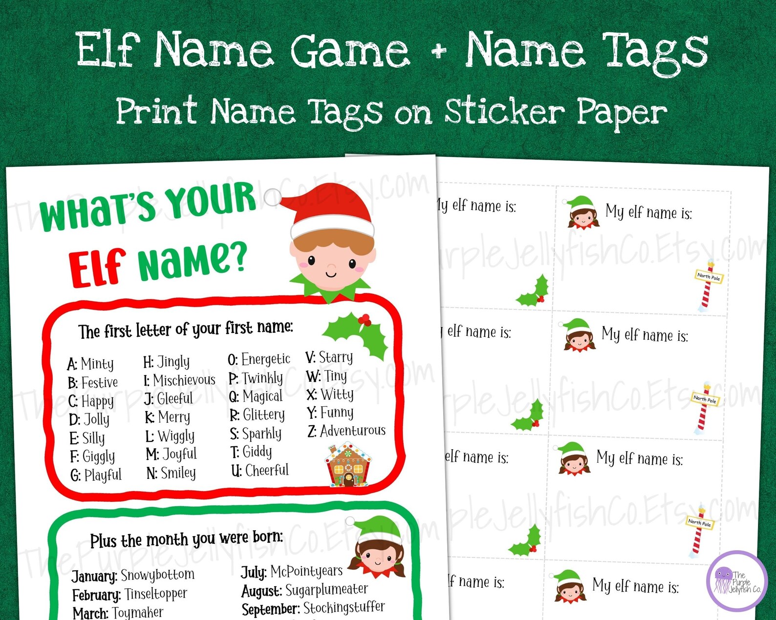 Christmas Game Bundle Printable, Christmas Activities for Kids ...