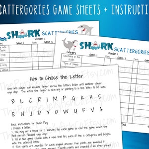 Shark Activities for Kids, Shark Birthday Party Games, Shark Week ...