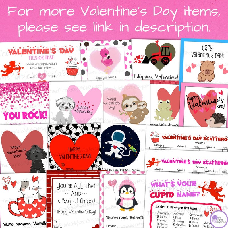 Valentines Day Left Right Game, Valentines Pass the Prize Game ...