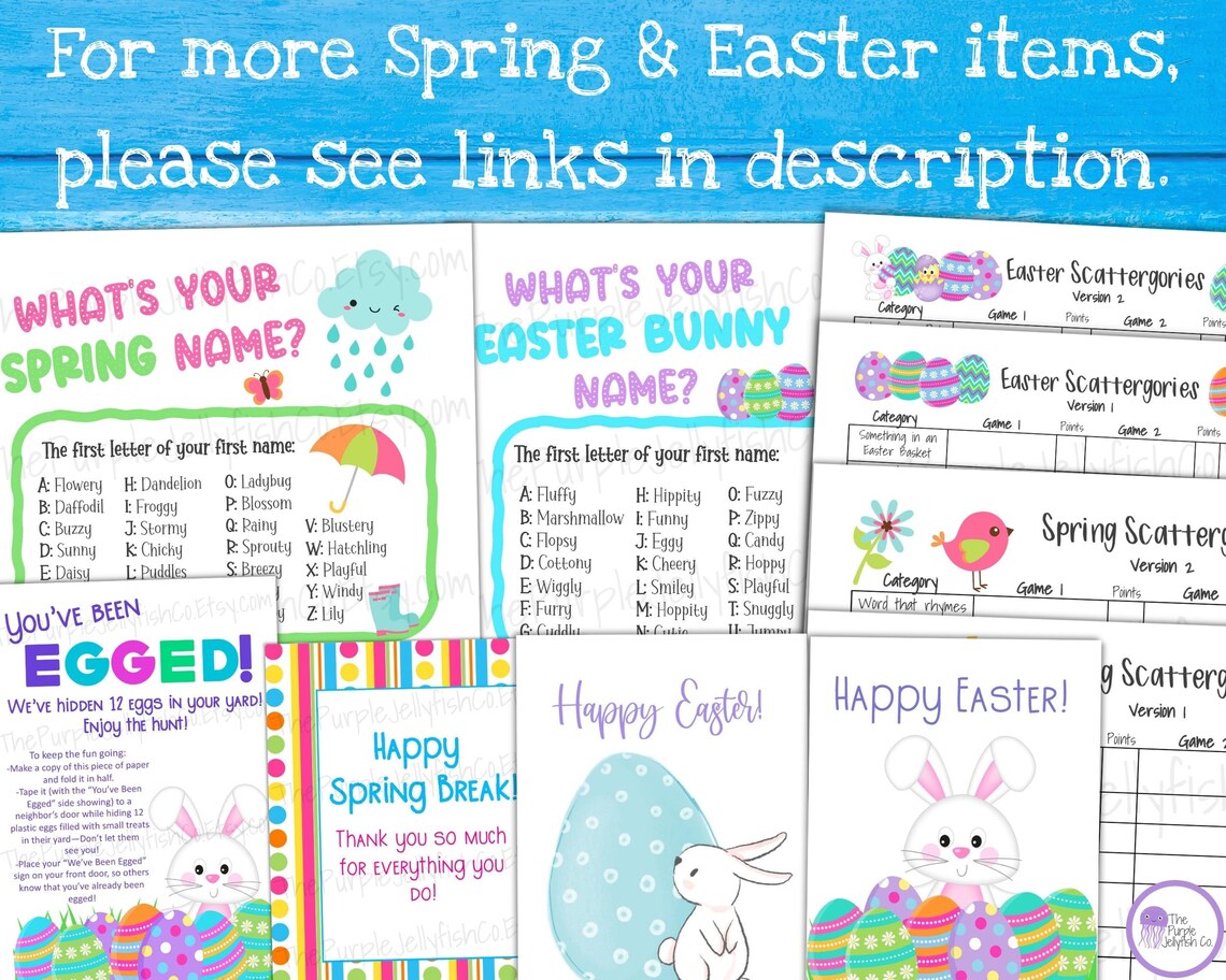 Spring Lunchbox Jokes, Printable Lunchbox Notes, Easter Lunch Box Jokes ...