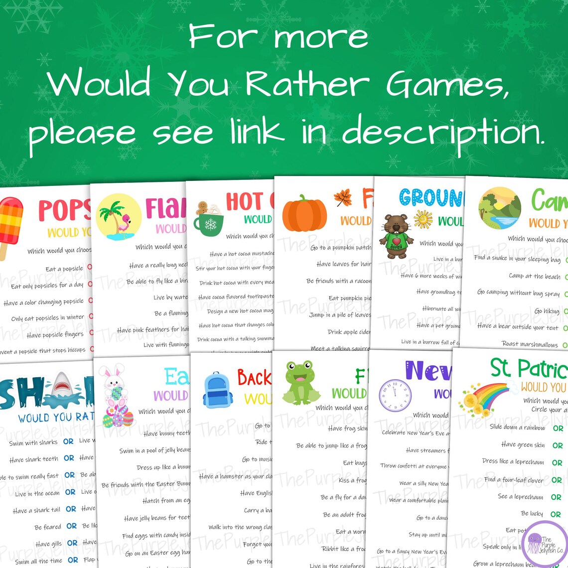 Elf Christmas Would You Rather, Elf Printable Christmas Games for Kids ...