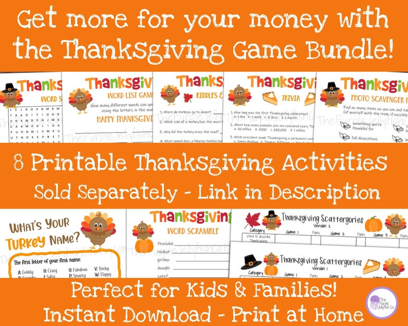 What's Your Turkey Name Game, Thanksgiving Game Printable, Thanksgiving ...