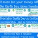 Earth Day Think Fast Game, Earth Day Printable for Kids, Earth Day ...