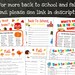 Back to School Activity Think Fast Game, First Day of School Printable ...