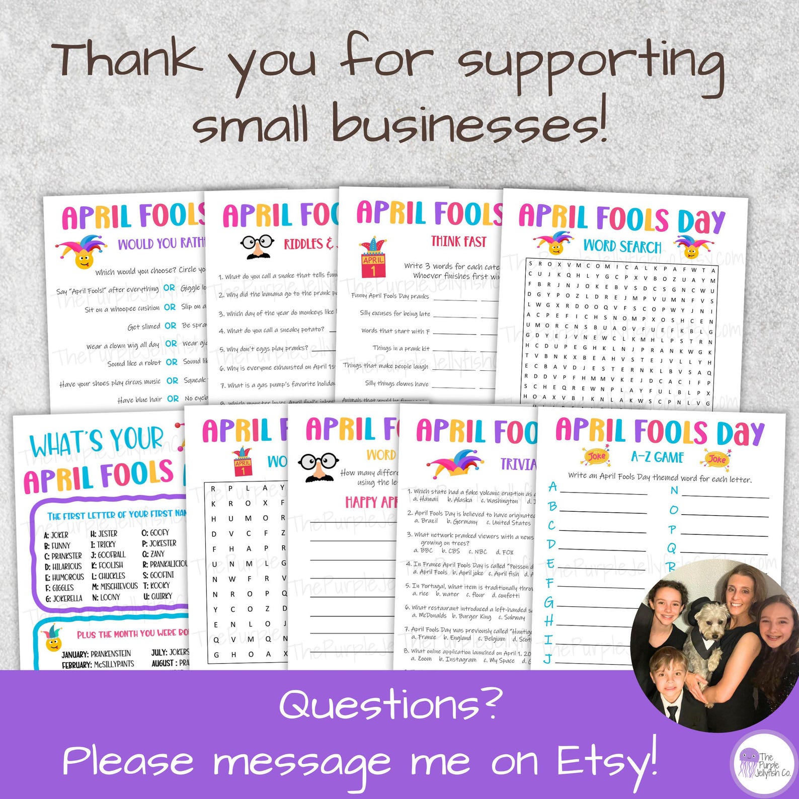 April Fools Games for Kids & Adults, April Fool's Day Party Ideas, Fun ...