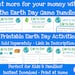Earth Day Name Game, Spring Activity for Kids, Earth Day Printable ...