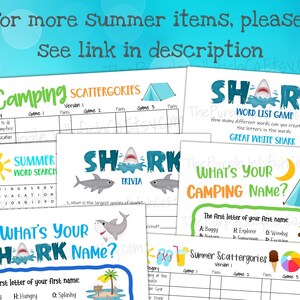 Summer Word Scramble Game, Summer Activity for Kids, Summer Game ...