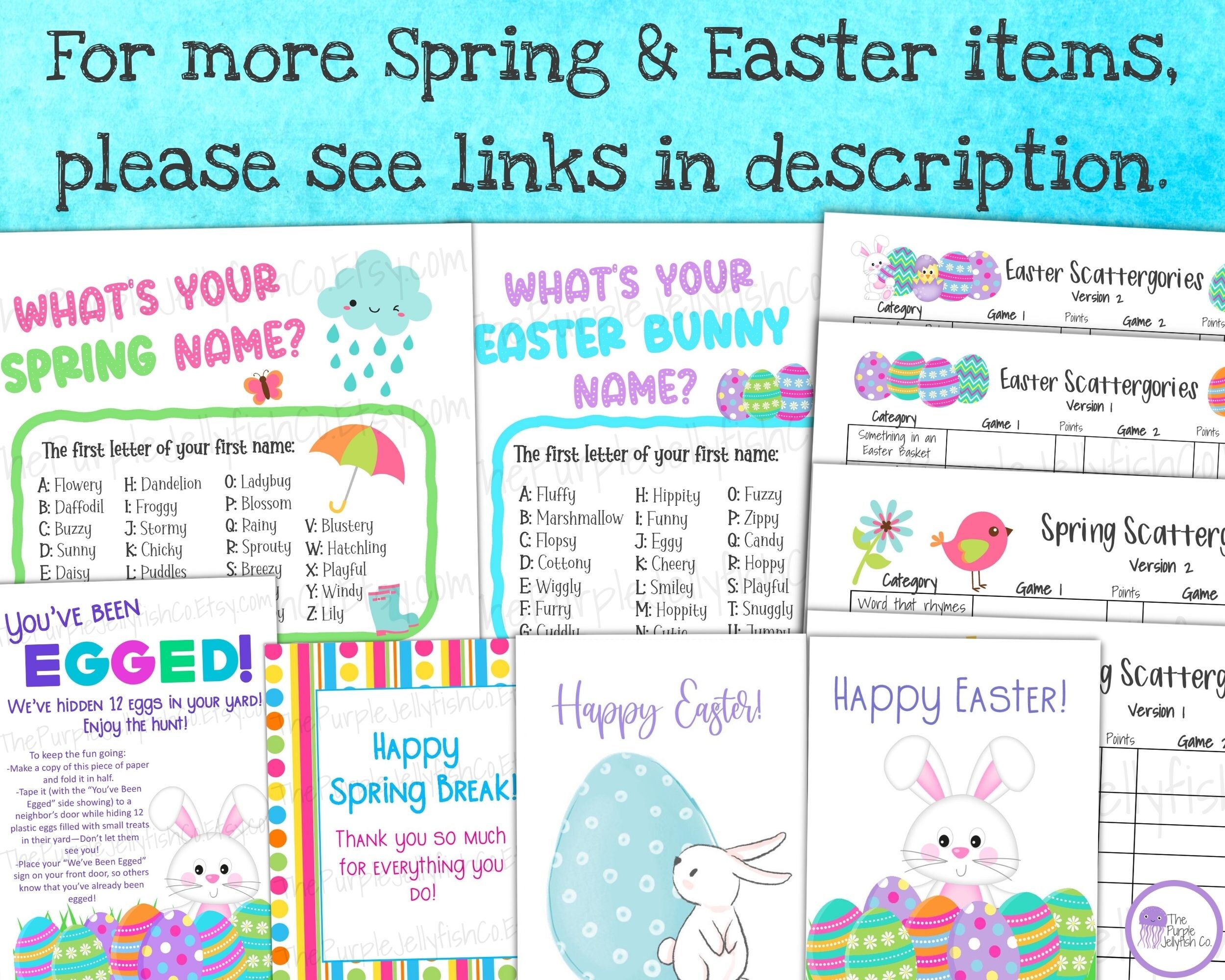 Spring Scavenger Hunt for Kids, Photo Scavenger Hunt for Teens and ...