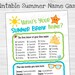 What's Your Summer Break Name, Summer Name Game Printable, Last Day of ...