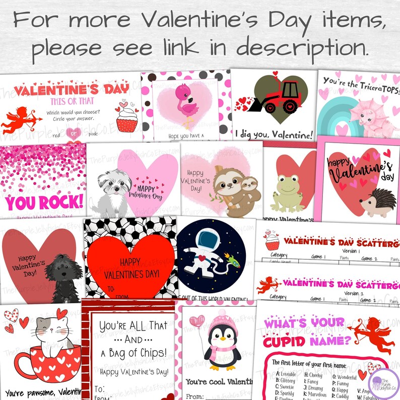 Who is Most Like Cupid, Printable Valentines Party Game for Kids ...