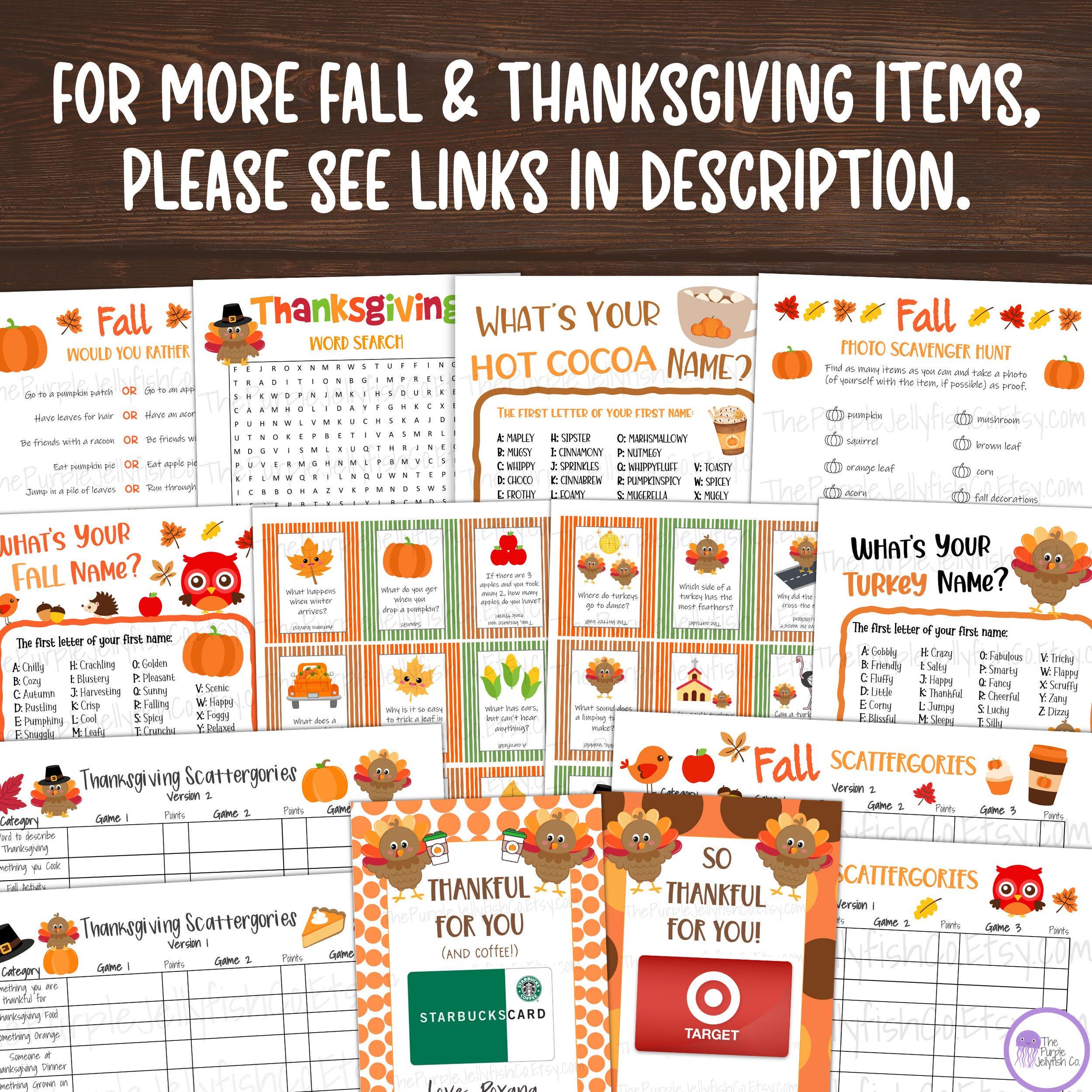 Thanksgiving Left Right Game Printable, Turkey Thanksgiving Activity ...
