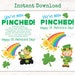 You've Been Pinched Printable St. Patrick's Day Game - Etsy
