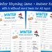 Winter Game Bundle, Printable Winter Activities for Kids, Holiday ...
