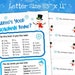 What's Your Snowman Name Game, Printable Winter Game for Kids, Snowman ...