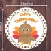 Thanksgiving Gift Tag Printable Thanksgiving Treat Tag - Etsy