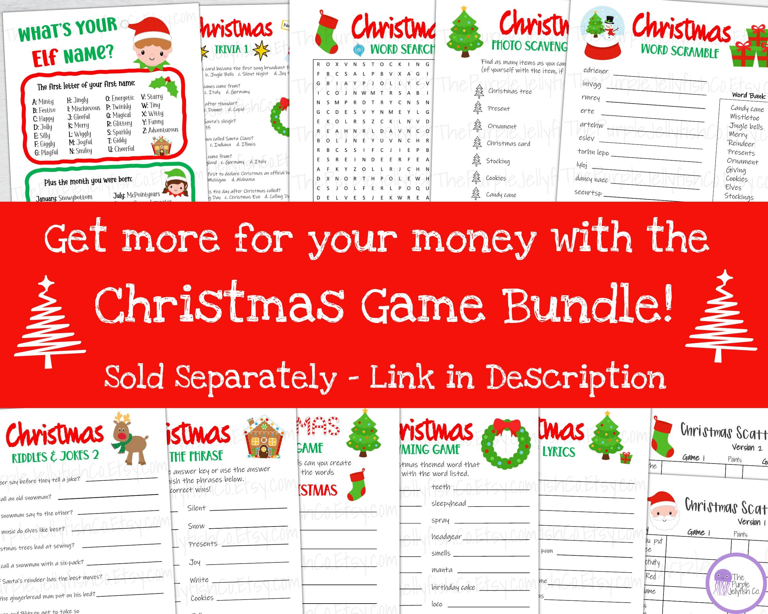 Christmas Trivia Games, Christmas Games for Families, Christmas ...