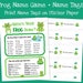 Frog Game Bundle, Printable Games for Kids, Frog Birthday Party Ideas ...
