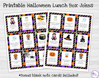 Halloween Jokes Printable - Etsy