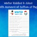 Winter Game Bundle, Printable Winter Activities for Kids, Holiday ...