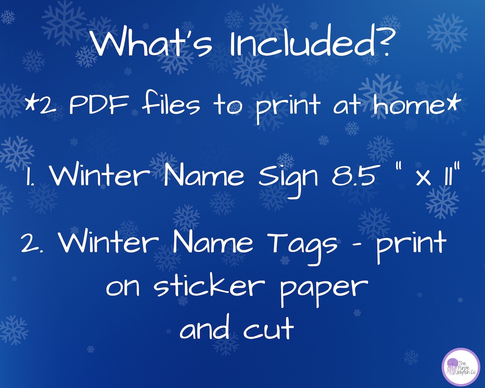 What's Your Winter Name Game With Sign and Name Tags, Winter Party ...