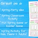 Spring Name Game, Printable Spring Activity for Kids & Adults, Spring ...