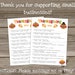 Thanksgiving Trivia Game, Printable Thanksgiving Activity for Kids ...