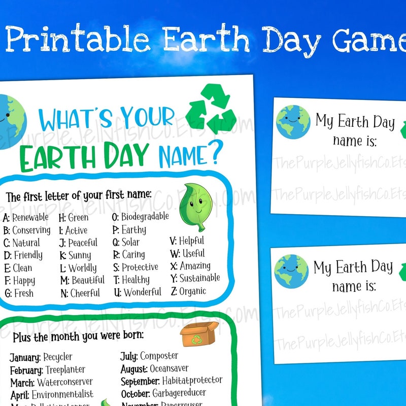 Earth Day Signs - Etsy