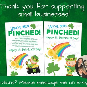 You've Been Pinched St. Patrick's Day Game for Kids Printable, St ...