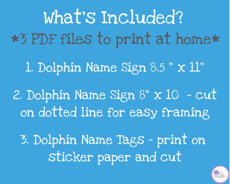 Dolphin Name Game, Under the Sea Party Game Printable, Whats Your Name ...