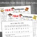 Pirate Scattergories, Pirate Activity for Kids, Pirate Game, Pirate ...