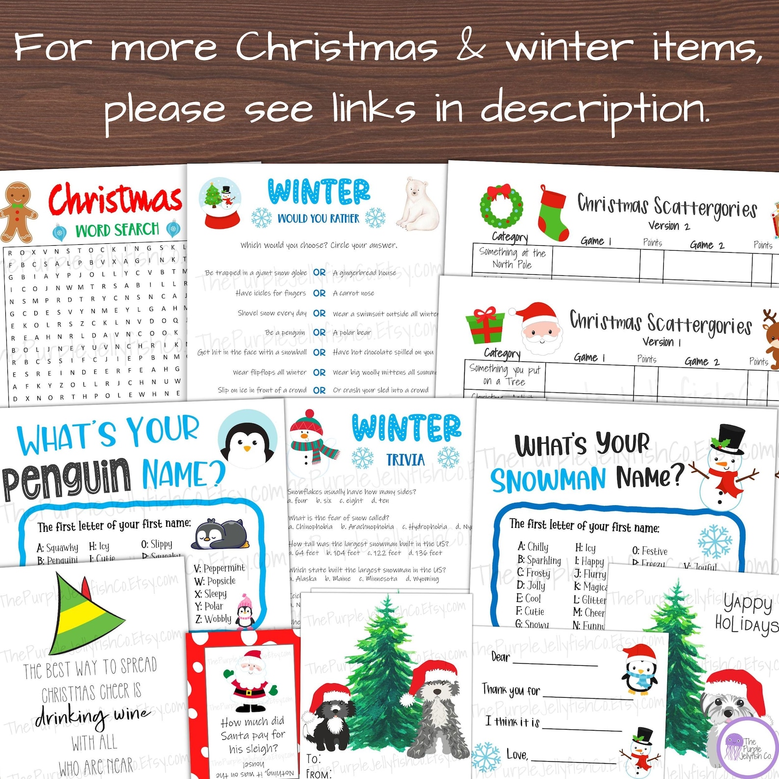 Whats Your Reindeer Name Game, Christmas Reindeer Printable Activity ...