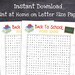 Back to School Word Search Puzzle for Kids, First Day of School ...