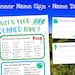 Runner Name Sign and Name Tags, Whats Your Name Game, Running Printable ...