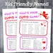 What's Your Cupid Name Game, Valentines Day Activity for Kids ...