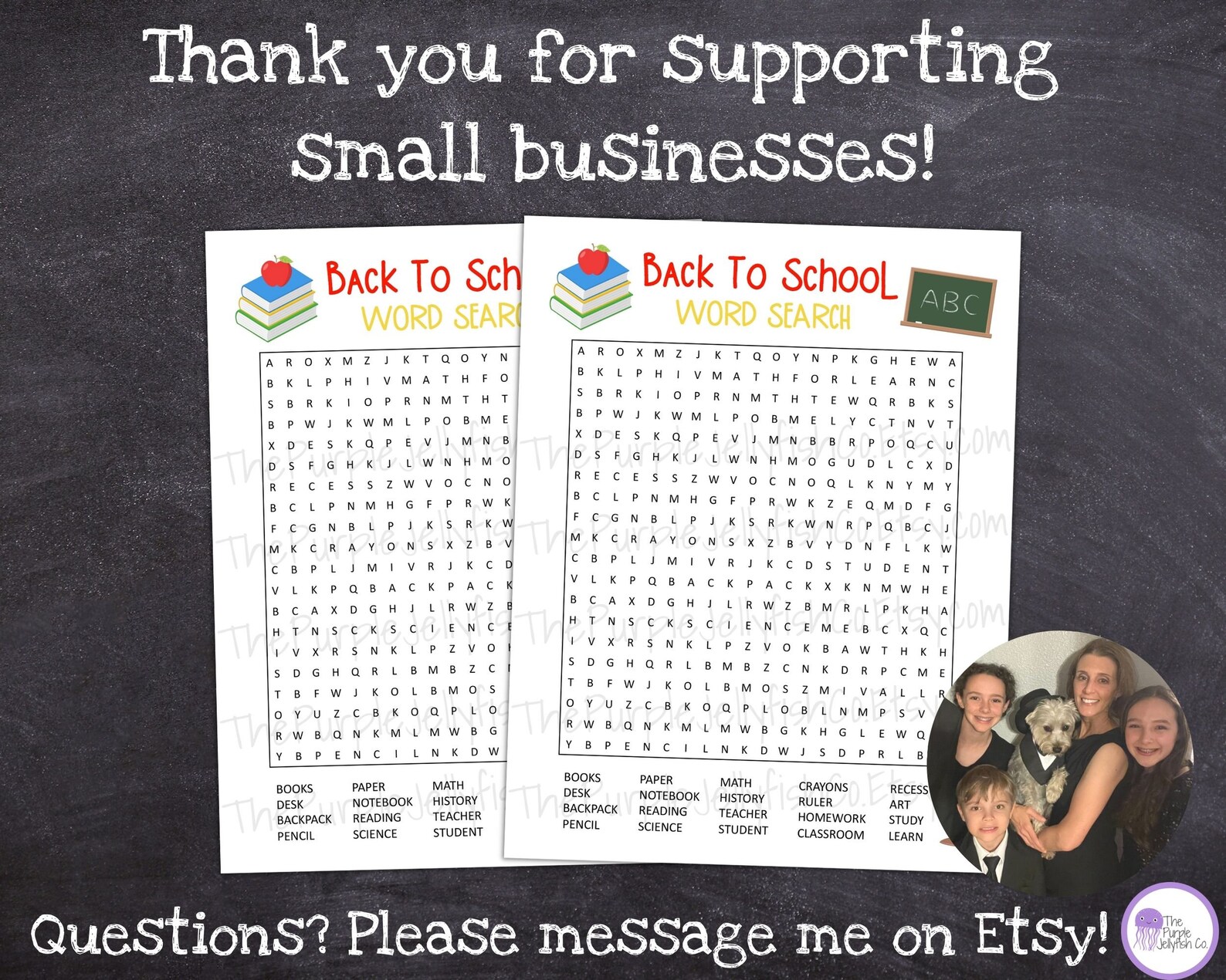 Back to School Word Search, First Day of School Activity, Printable ...