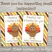 Thankful for Teacher Gift Tag, Thanksgiving Teacher Tag, Teacher ...