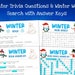 Winter Game Bundle, Printable Winter Activities for Kids, Holiday ...