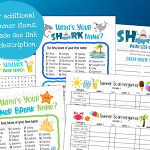Shark Trivia Questions and Answers, Printable Trivia for Kids, Shark ...